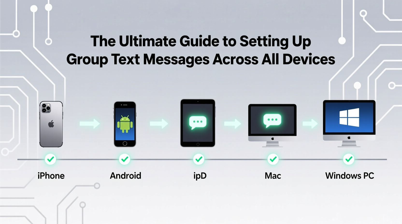 The Ultimate Guide To Setting Up Group Text Messages Across All Devices