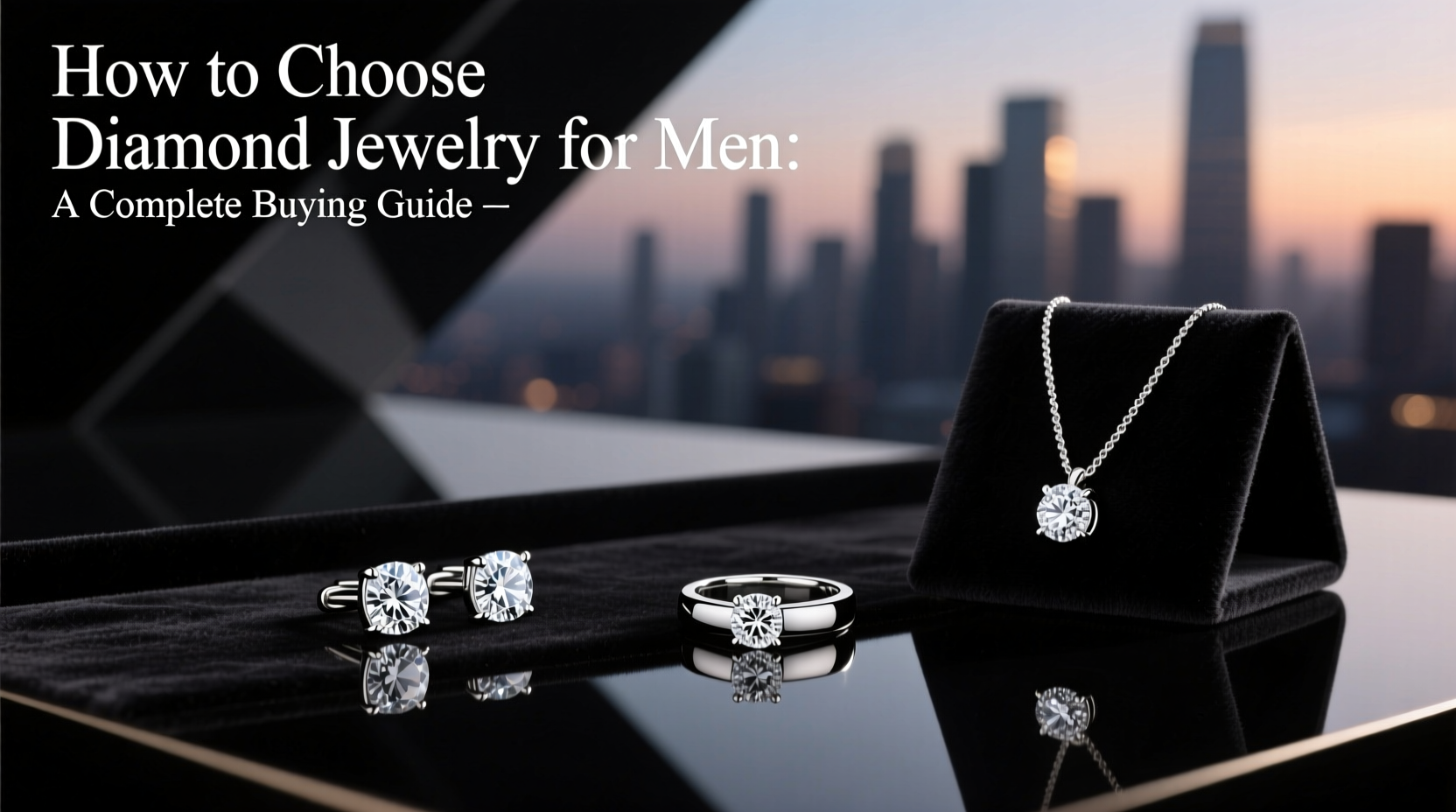 How to Choose Diamond Jewelry for Men: A Complete Buying Guide