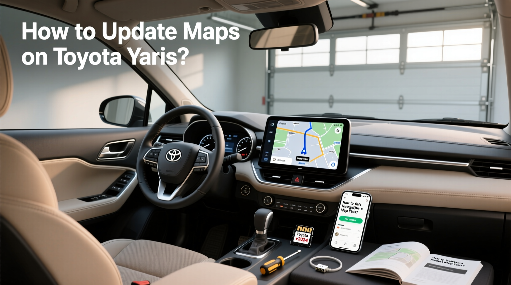 How to choose Toyota Yaris radio GPS navigation SD card, How to update ...