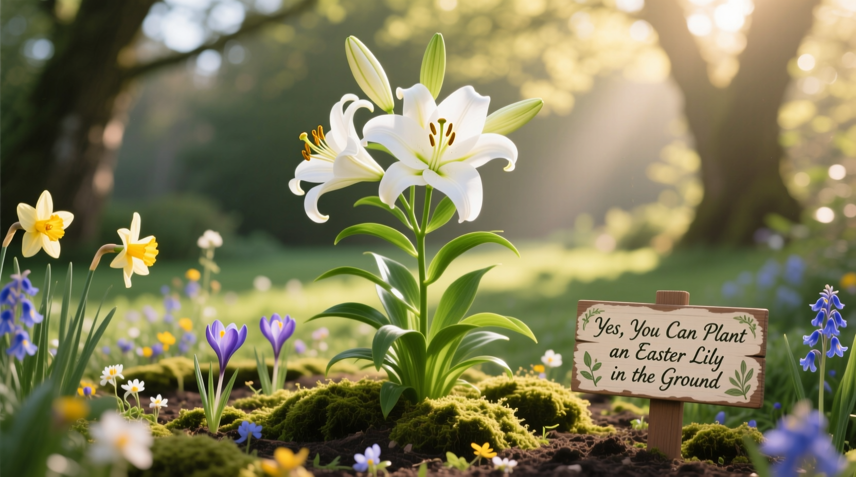 Yes, You Can Plant an Easter Lily in the Ground