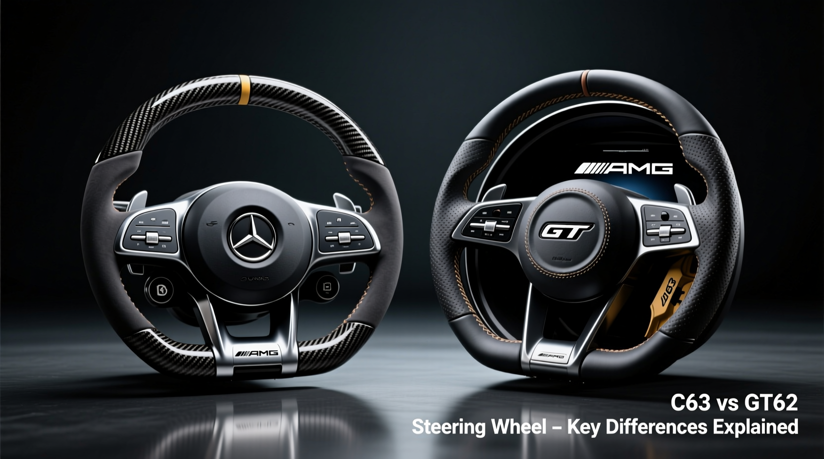 C63 vs GT63 Steering Wheel: Key Differences Explained