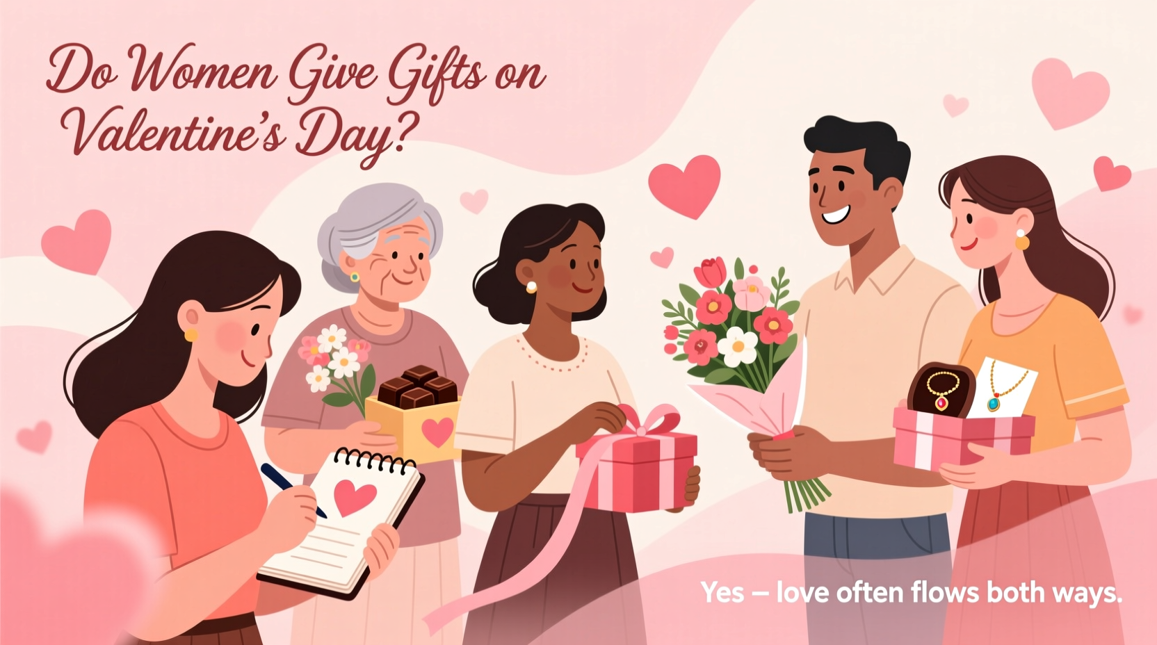 Do Women Give Gifts on Valentine's Day?