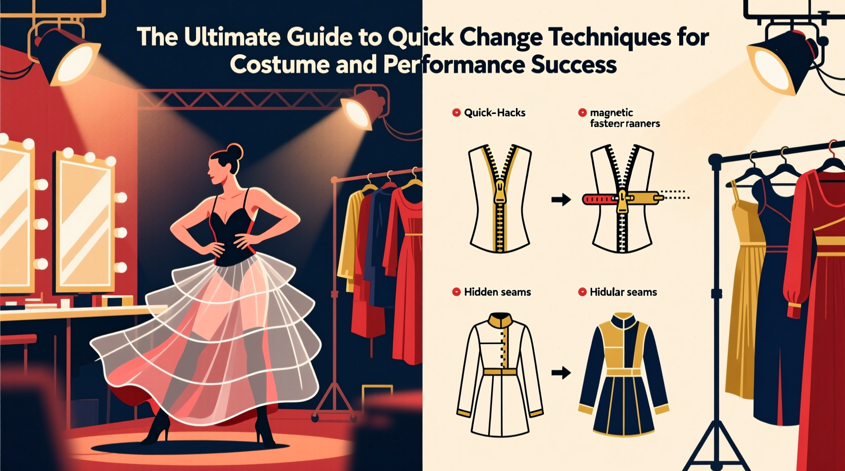 The Ultimate Guide To Quick Change Techniques For Costume And ...