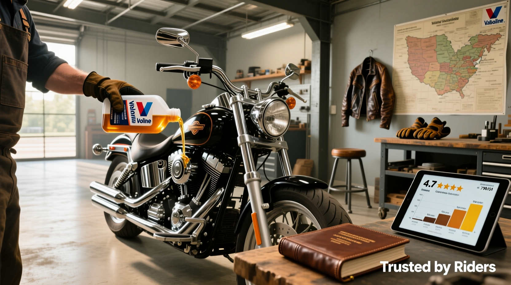 Valvoline 4-Stroke Motorcycle Oil Guide
