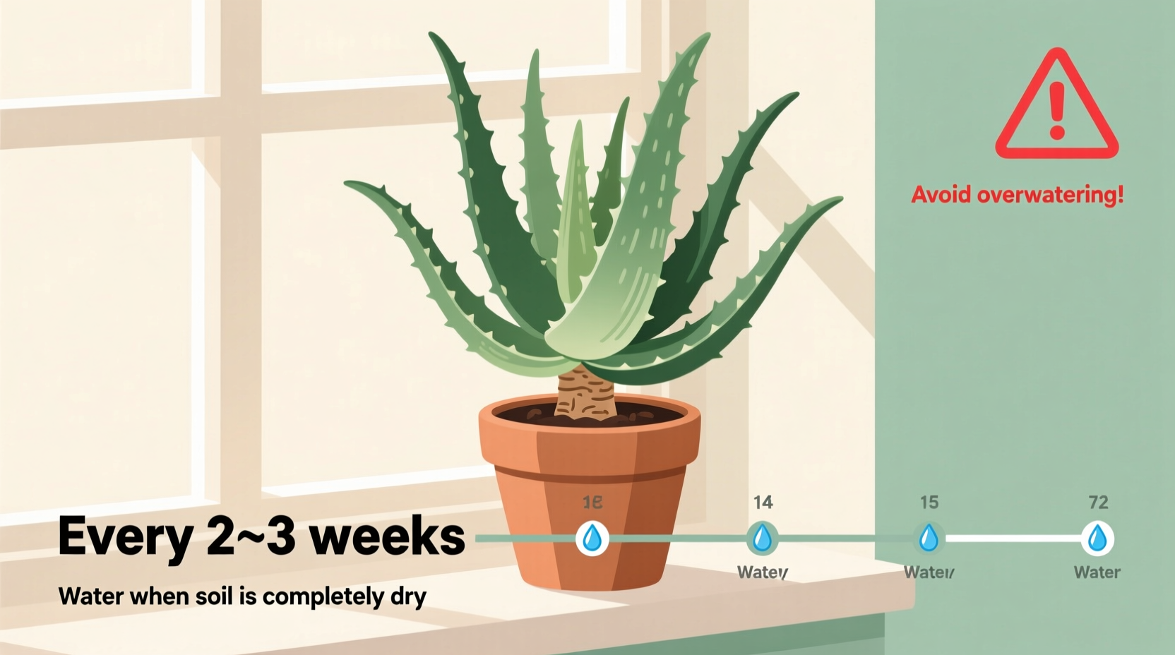 How Often to Water Aloe Vera Plant