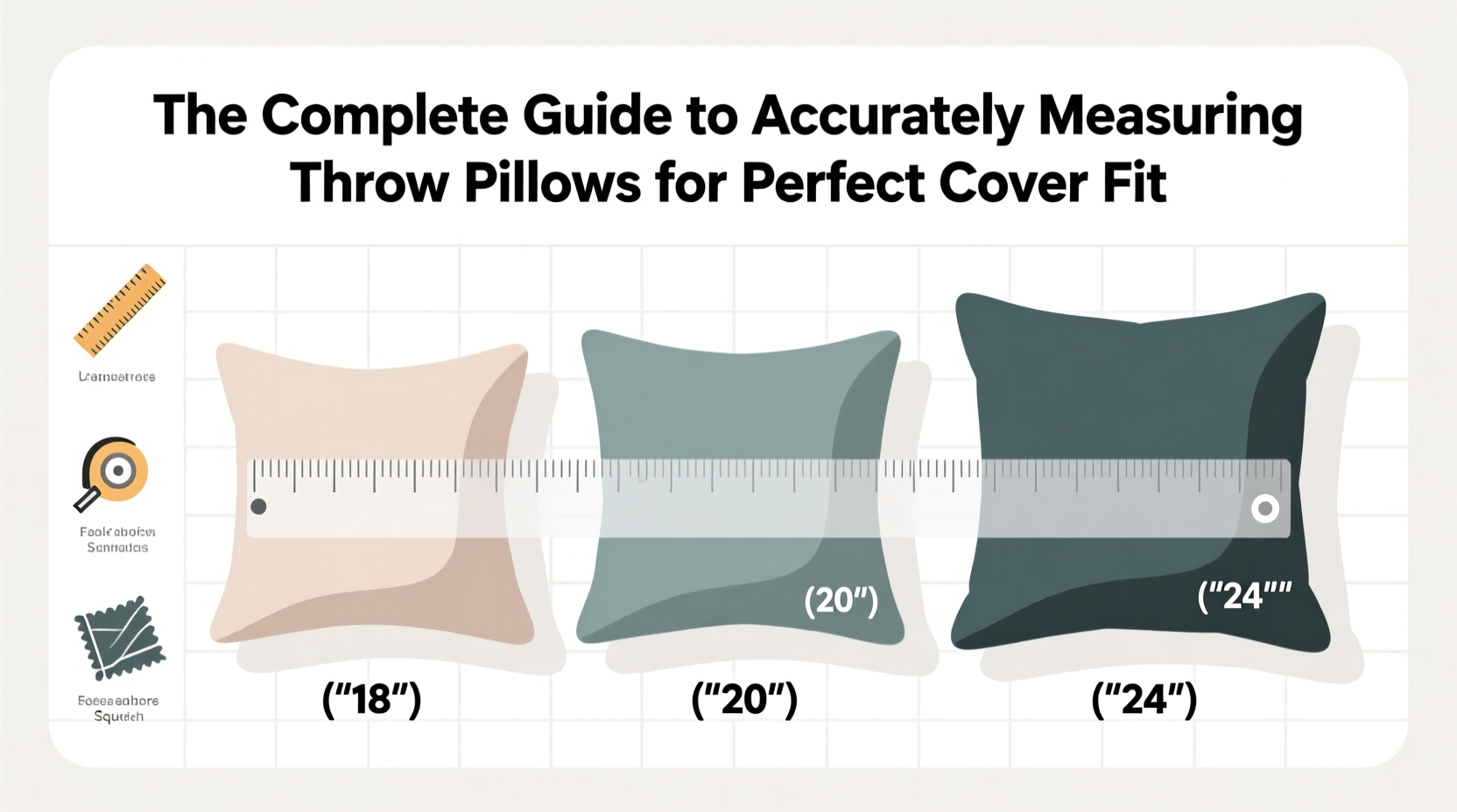 The Complete Guide To Accurately Measuring Throw Pillows For Perfect ...