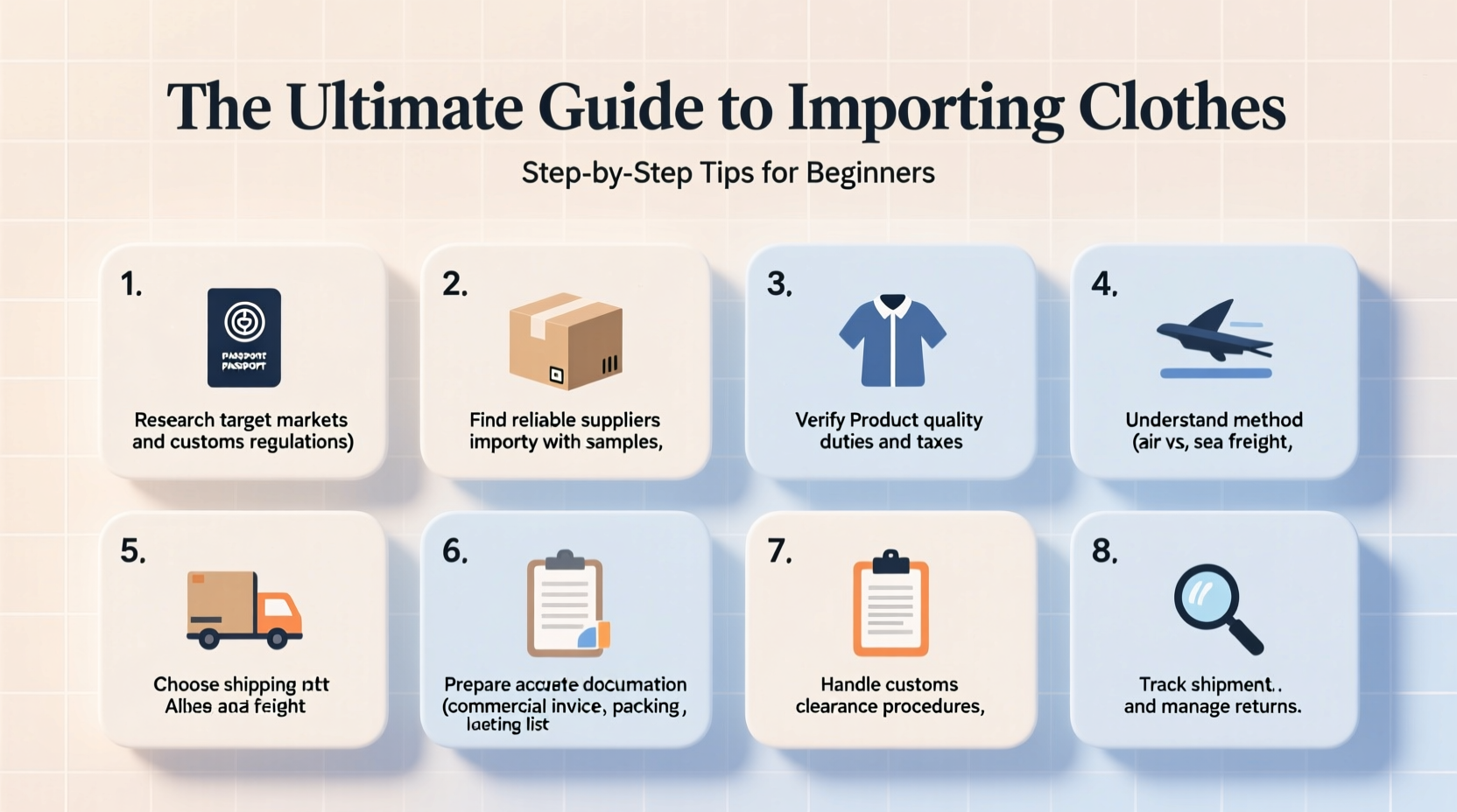 The Ultimate Guide To Importing Clothes Step By Step Tips For Beginners