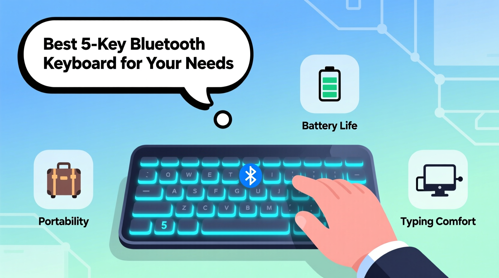 How to Choose the Best 5-Key Bluetooth Keyboard for Your Needs