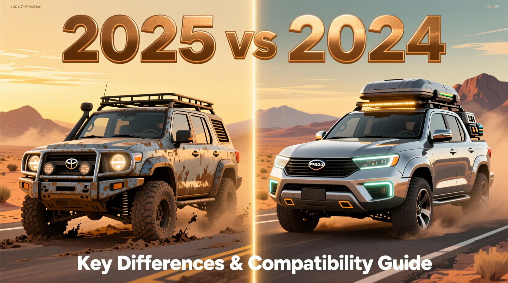 Prado 2025 vs 2024 Off-Road Accessories: Key Differences ...
