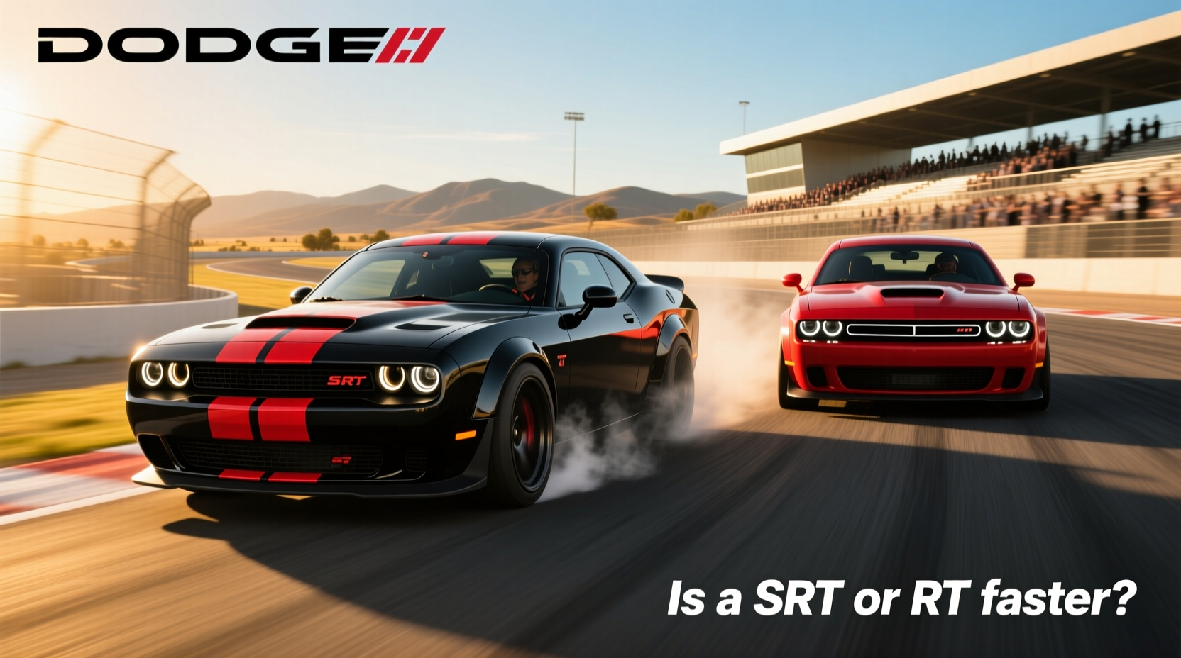 SRT vs RT Guide: How to Choose the Right Dodge Challenger
