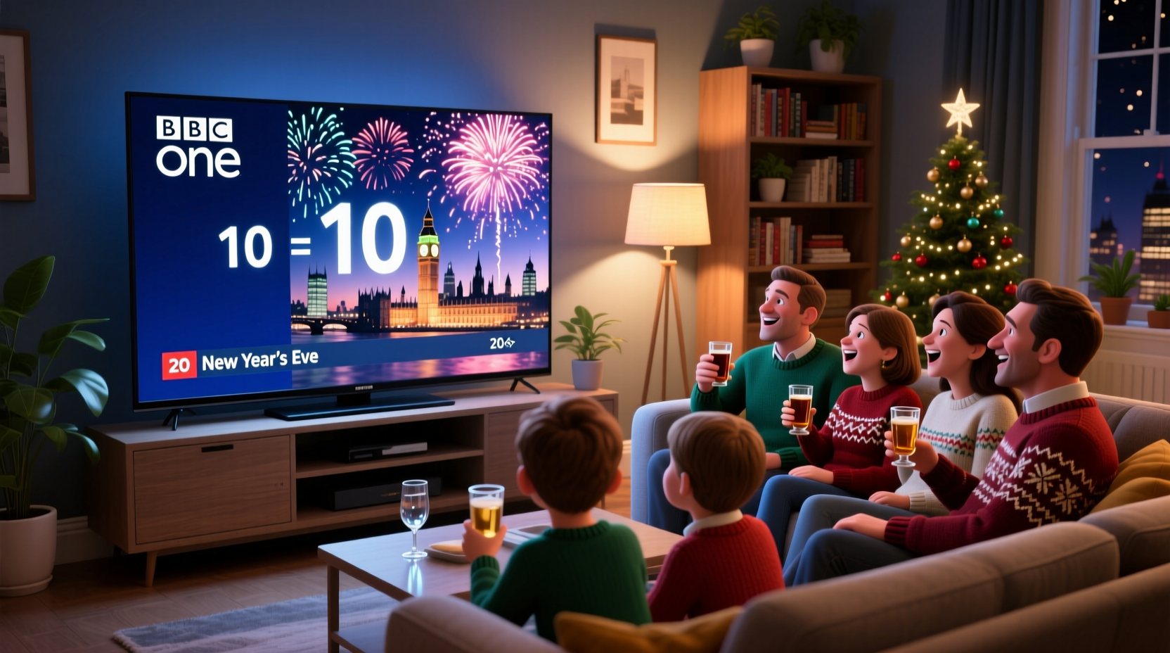 What Channel Is New Year Countdown On UK