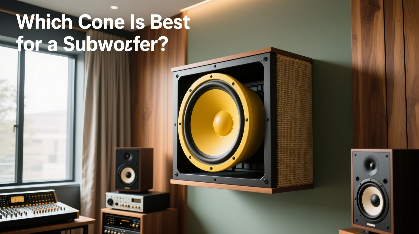 How to Choose Yellow Subwoofer Cone, Which Cone Is Best for a Subwoofer?