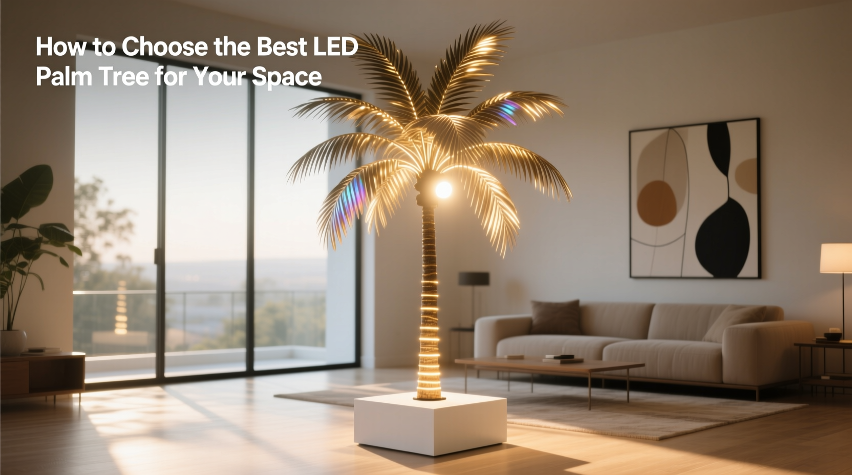 How to Choose the Best LED Palm Tree for Your Space