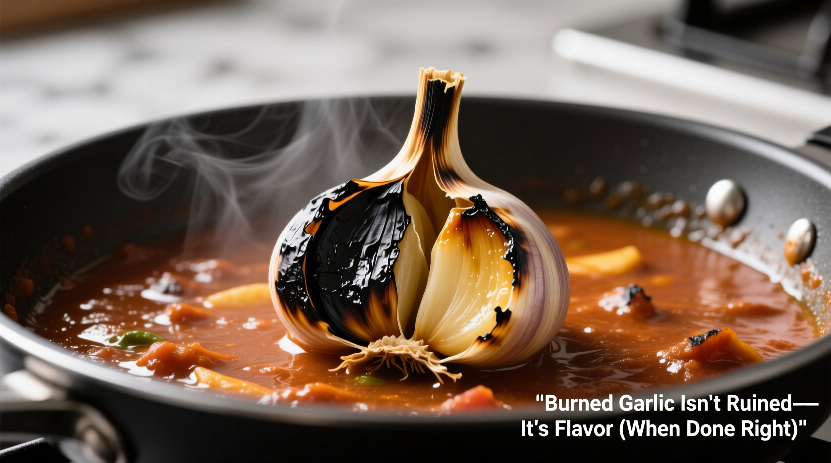 Burned Garlic Isn't Ruined—It's Flavor (When Done Right)