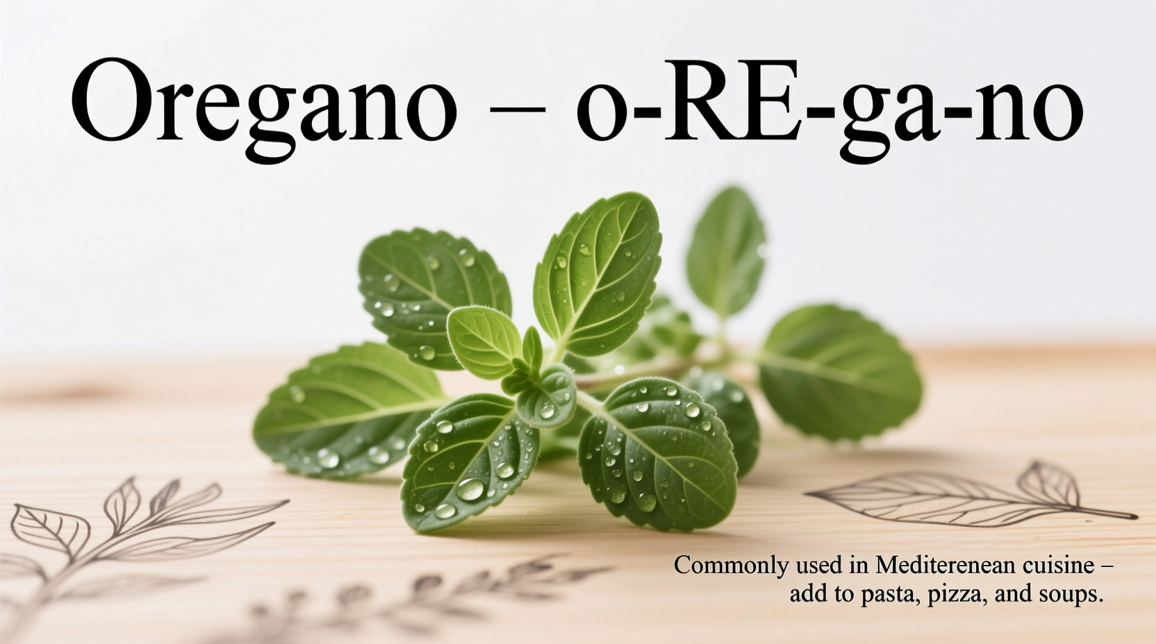 How to Say Oregano in English: Pronunciation & Uses