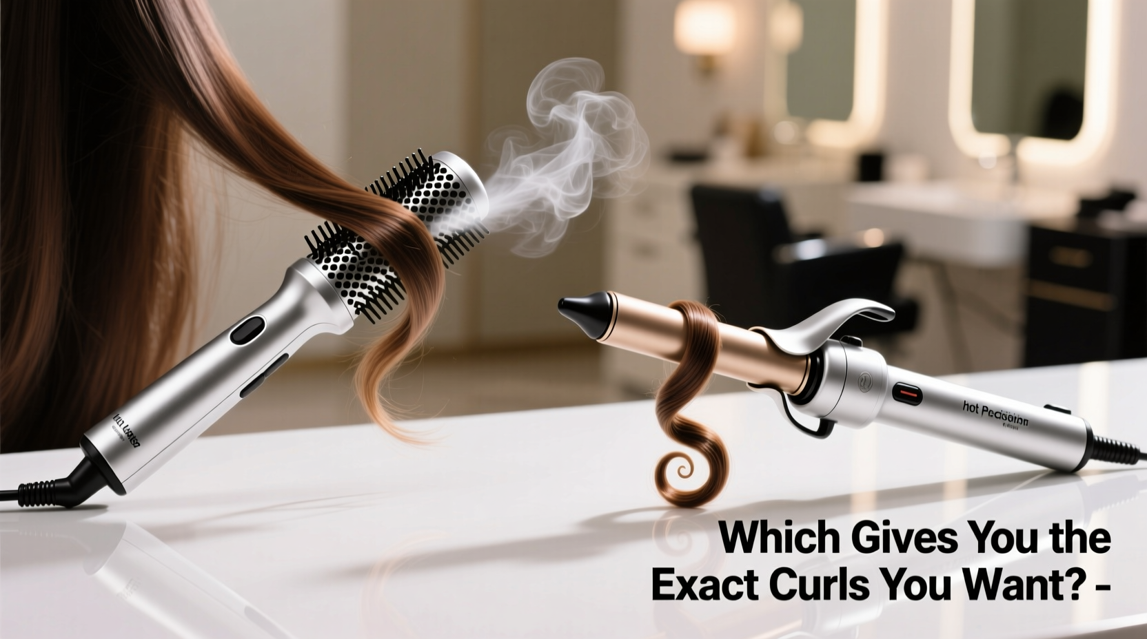 Hot Air Styler Comb Vs Curling Iron Which One Gives You The Exact Curls ...