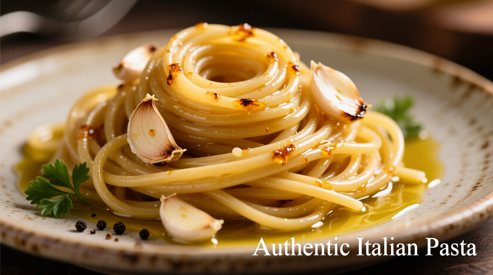 Resep Spaghetti Bawang Putih Autentik ala Italia (3 Bahan)
