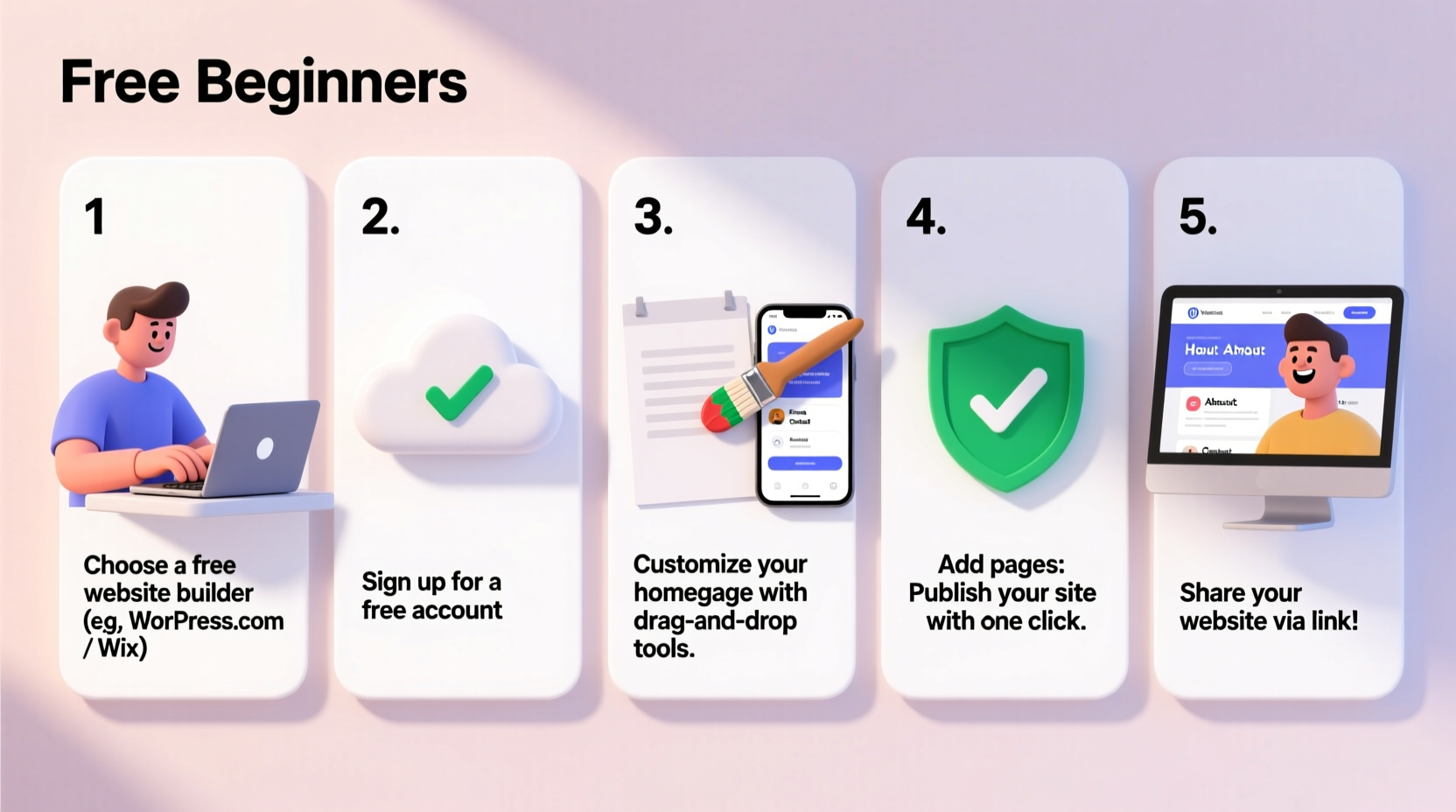 How To Make Your Own Website For Free A Step By Step Guide For Beginners