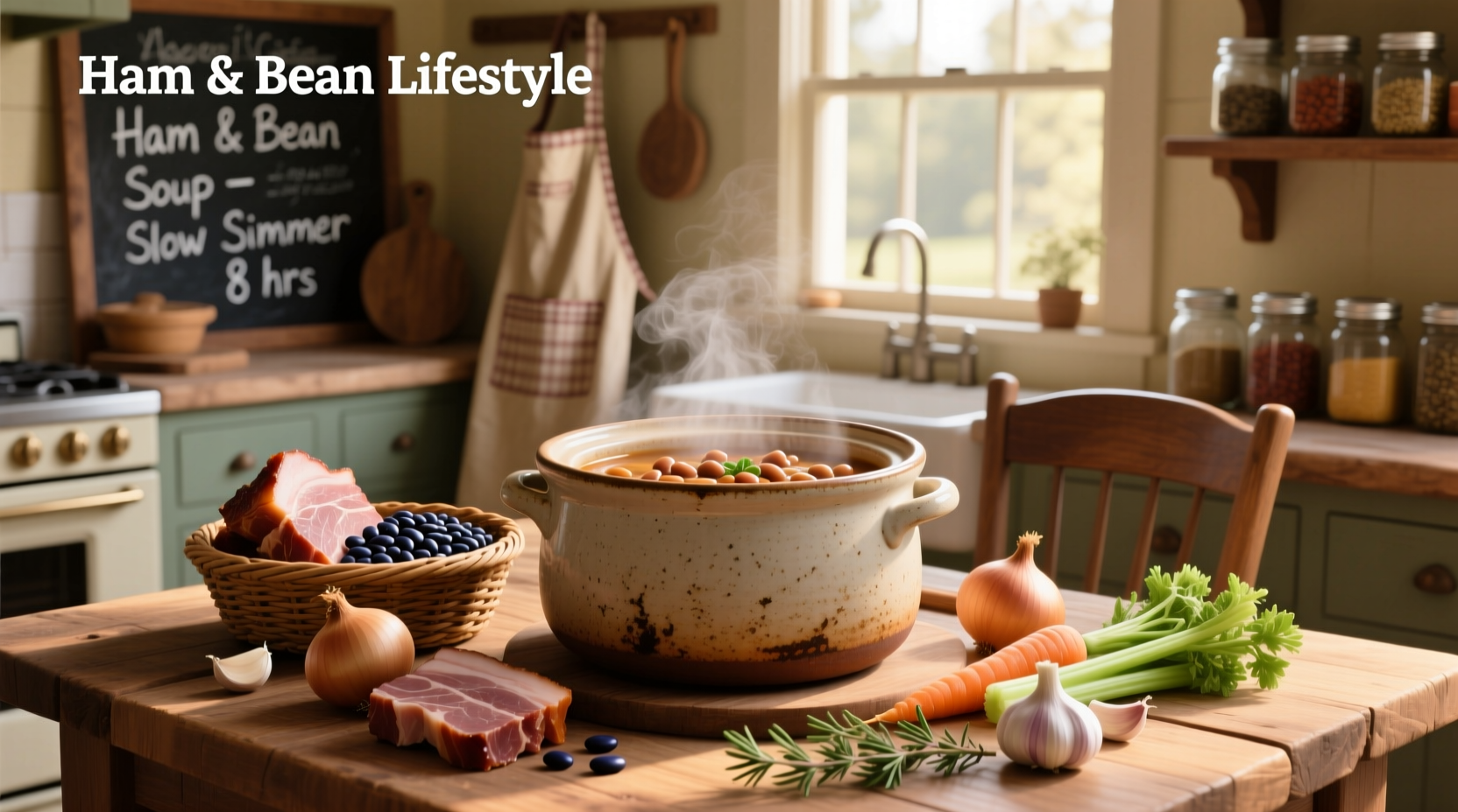 How to Make Ham and Bean Soup with Ham Bone in Crock Pot