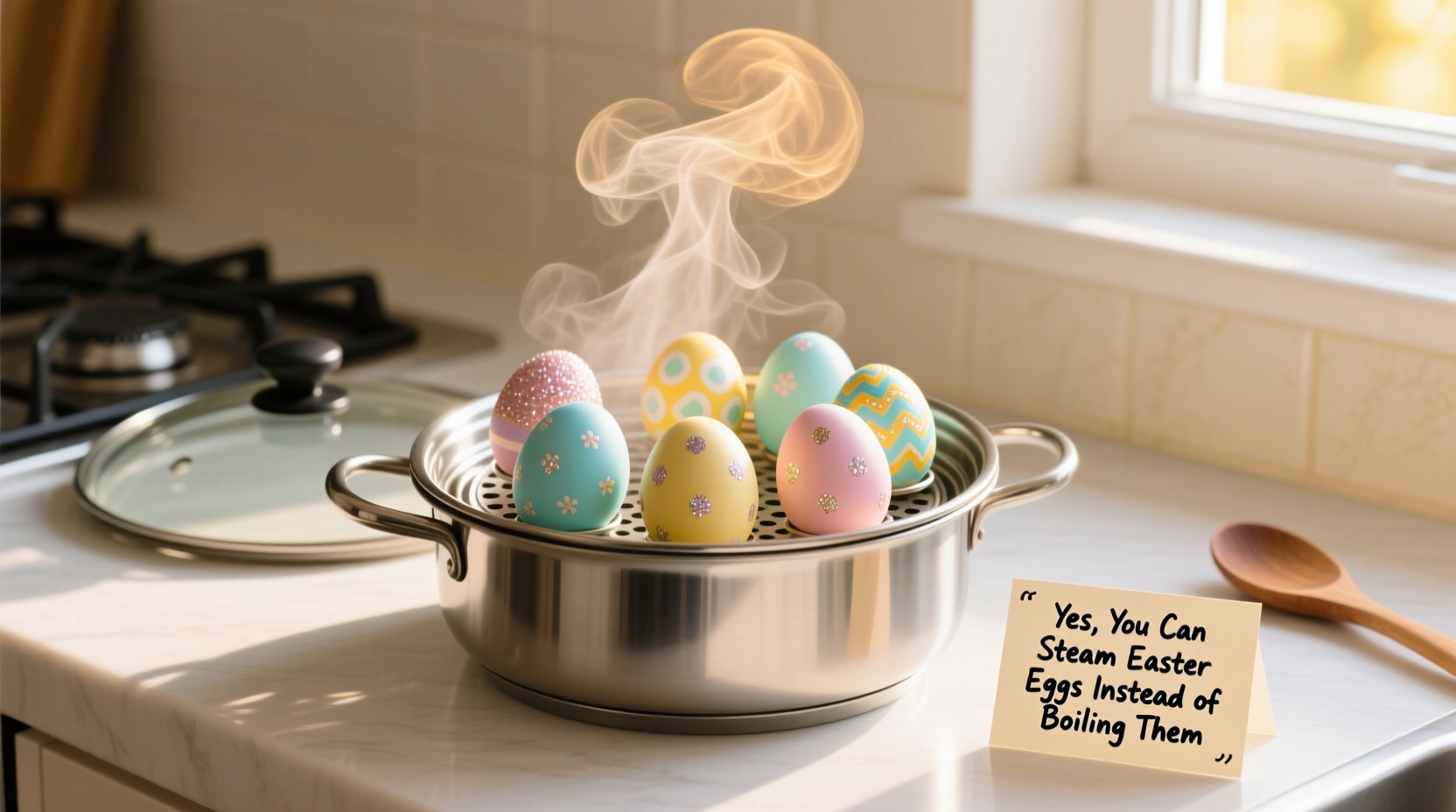 Yes, You Can Steam Easter Eggs Instead of Boiling Them