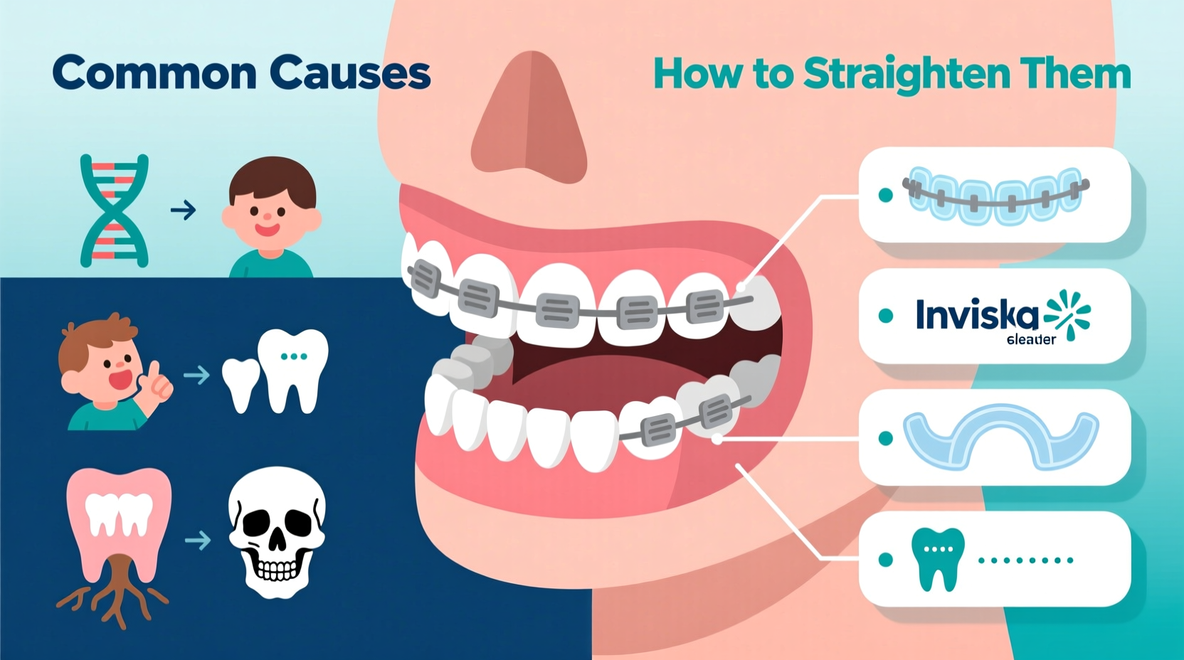 Crooked Teeth Common Causes And How To Straighten Them 2