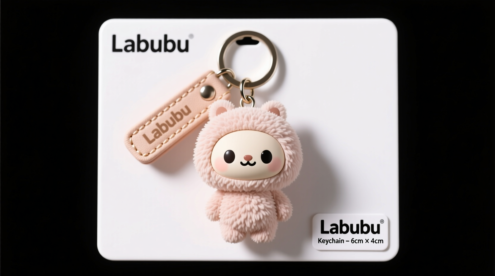 How Big Is a Labubu Keychain? Standard Size is Approximately 2.8–3.5 ...