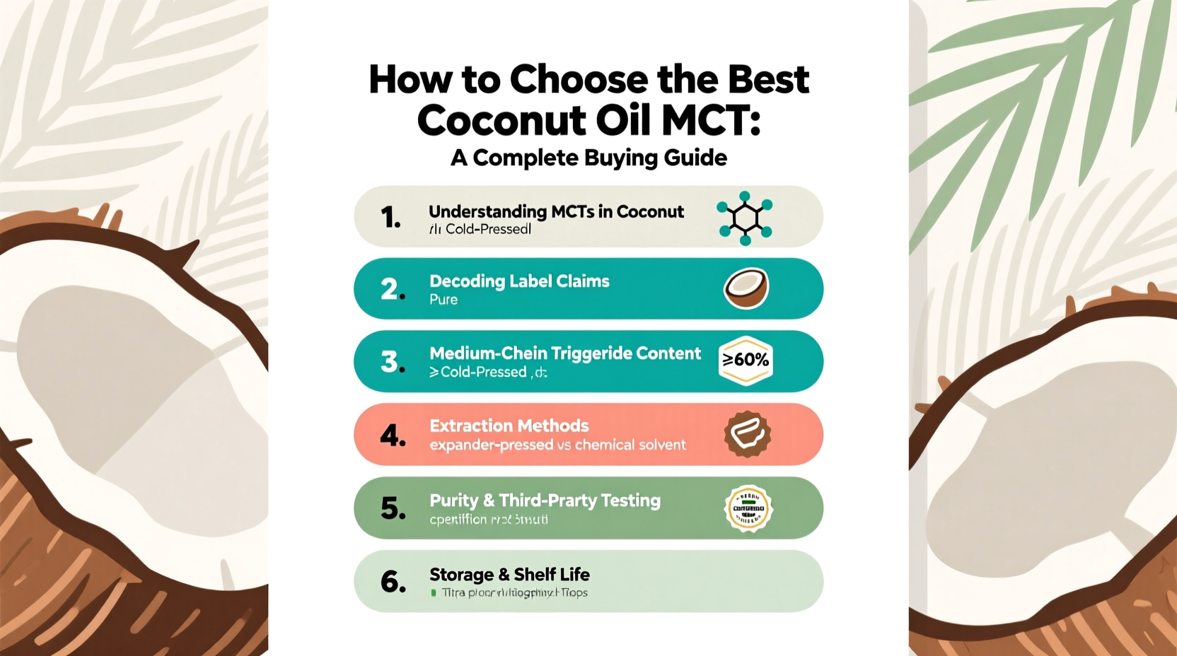 How to Choose the Best Coconut Oil MCT: A Complete Buying Guide
