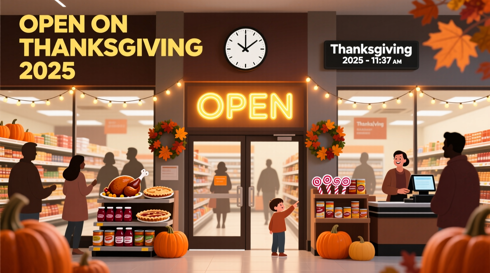 Which Grocery Store Is Open on Thanksgiving 2025?