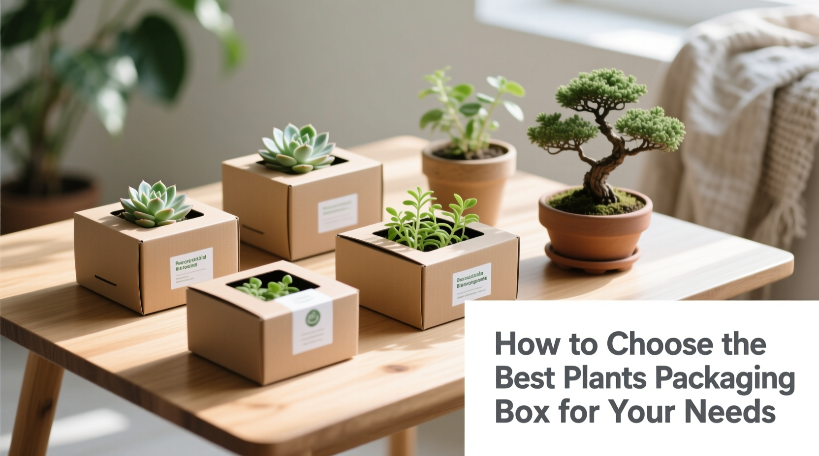How to Choose the Best Plants Packaging Box for Your Needs