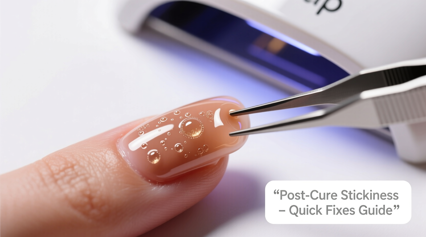 Sticky Gel Polish After Curing Reasons Quick Fixes