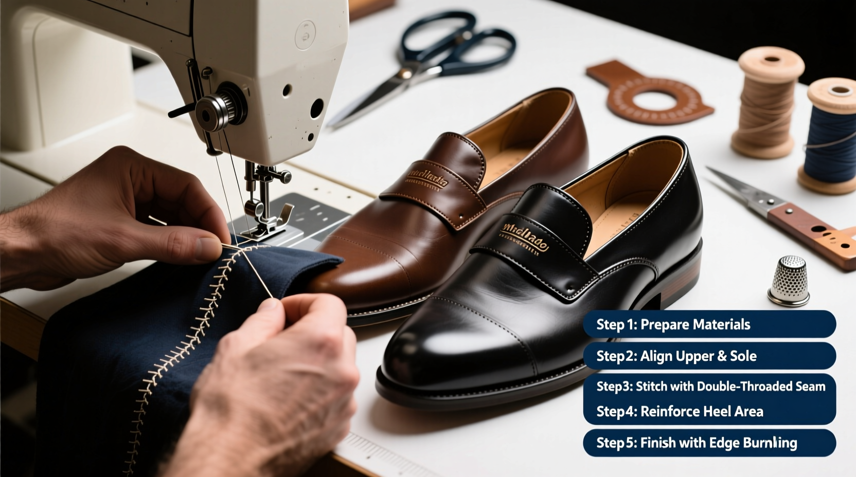 Mastering How To Sew Shoes By Machine A Step By Step Guide For Durable ...