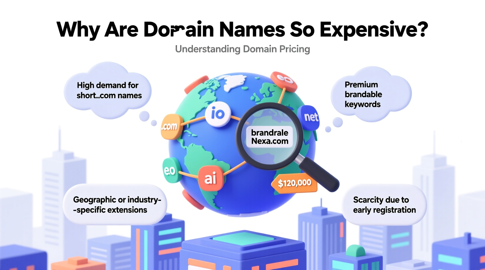 Why Are Domain Names So Expensive Understanding Domain Pricing