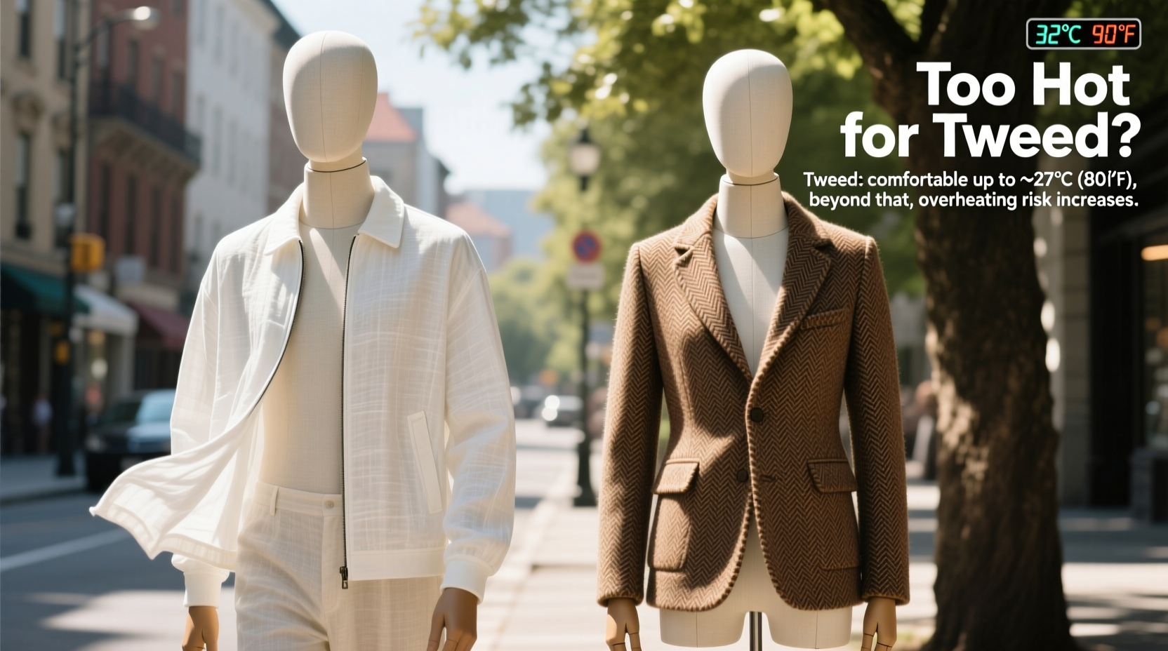 Linen Vs Tweed Jacket When Is It Actually Too Hot For Tweed