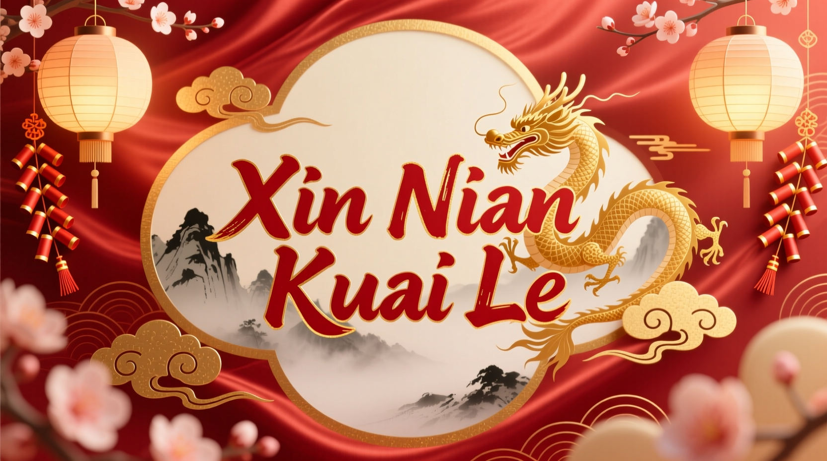The Saying for Chinese New Year Is 'Xin Nian Kuai Le'