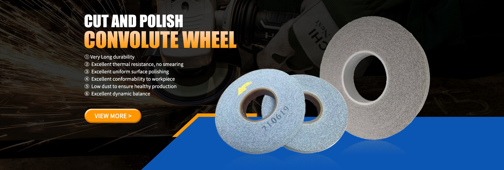 Tianjin Pengyu New Material Co., Ltd - Convolute wheel, Unitized wheel