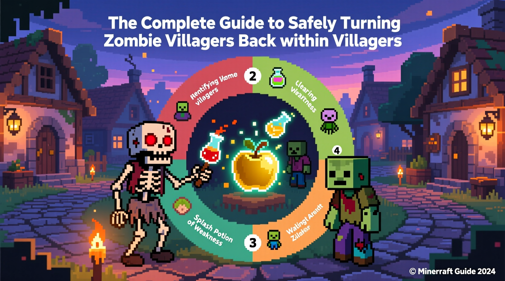 The Complete Guide To Safely Turning Zombie Village Back Into Villagers ...