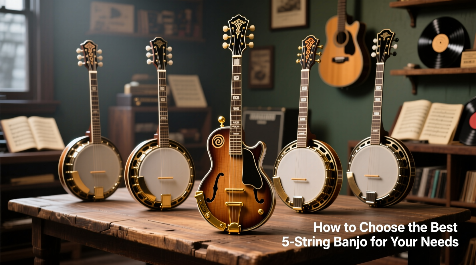 How to Choose the Best 5-String Banjo for Your Needs