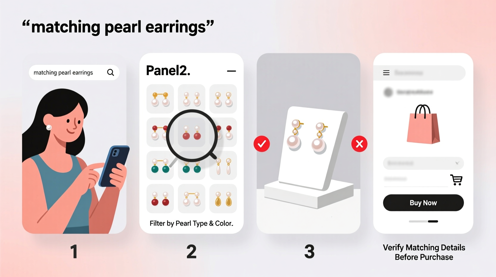 How To Easily Find Matching Pearl Earring Accessories Online A Step By ...