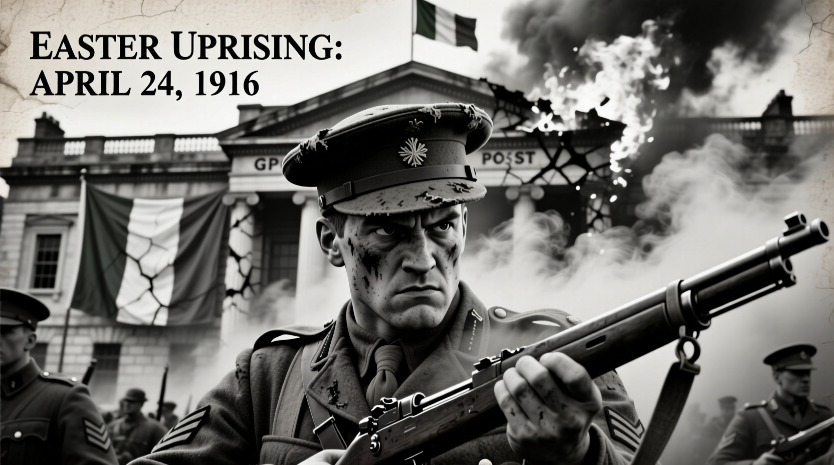 When Was the Easter Uprising: April 24, 1916