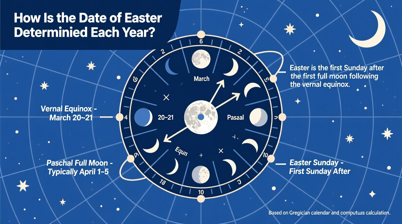 How Is the Date of Easter Determined Each Year?