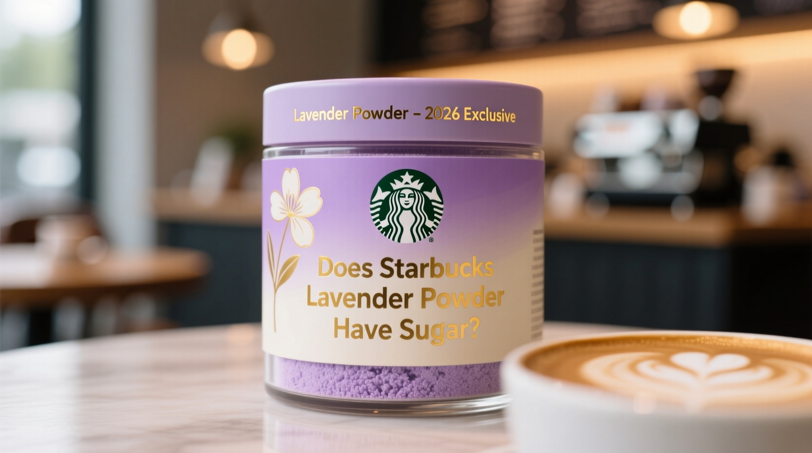 Does Starbucks Lavender Powder Have Sugar? (2026)