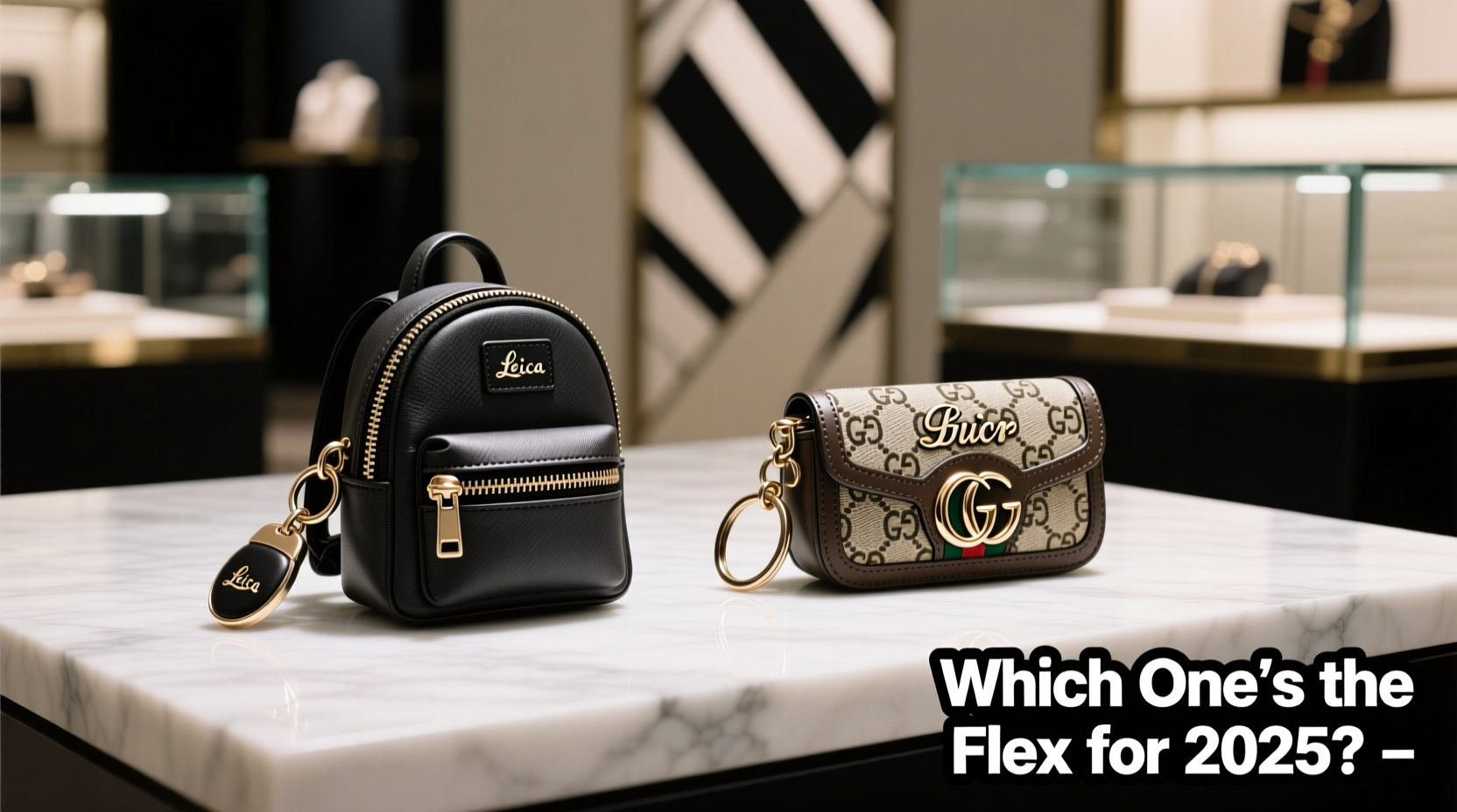 Mini Backpack Keychains Vs Designer Keychains Which Ones The Flex For 2025