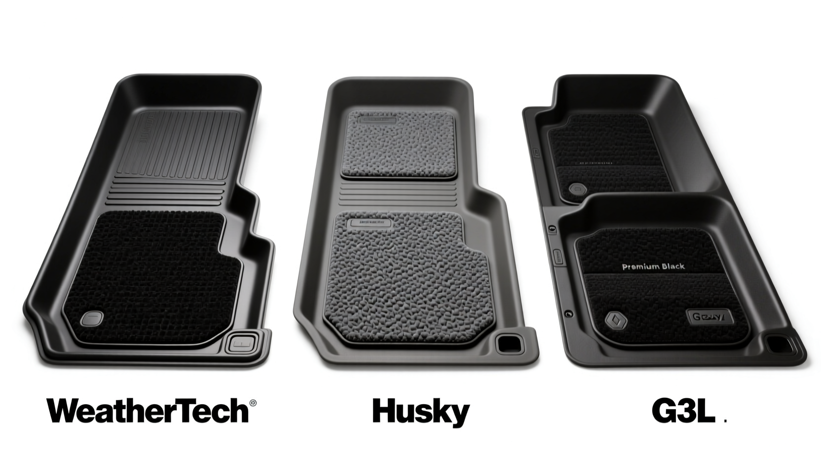 Renault Floor Mats Brand Comparison: WeatherTech vs Husky vs G3L