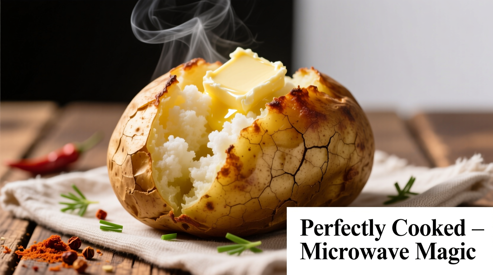 Microwave Baked Potato Cheat: Fast 5-Minute Method