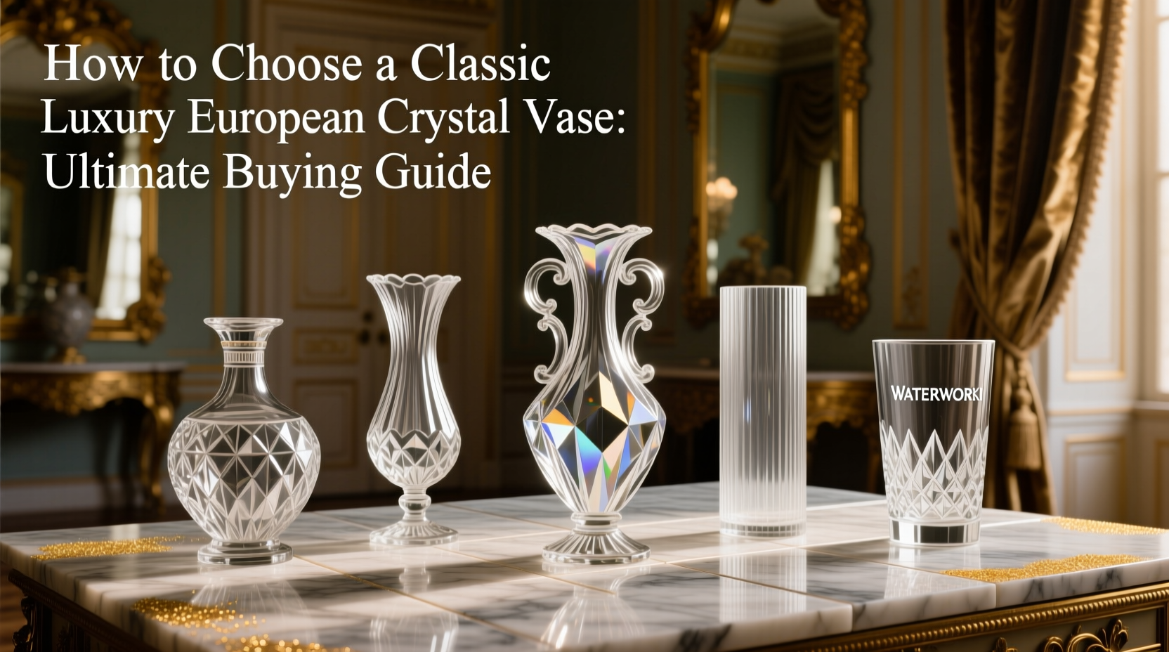 How to Choose a Classic Luxury European Crystal Vase: Ultimate Buying Guide
