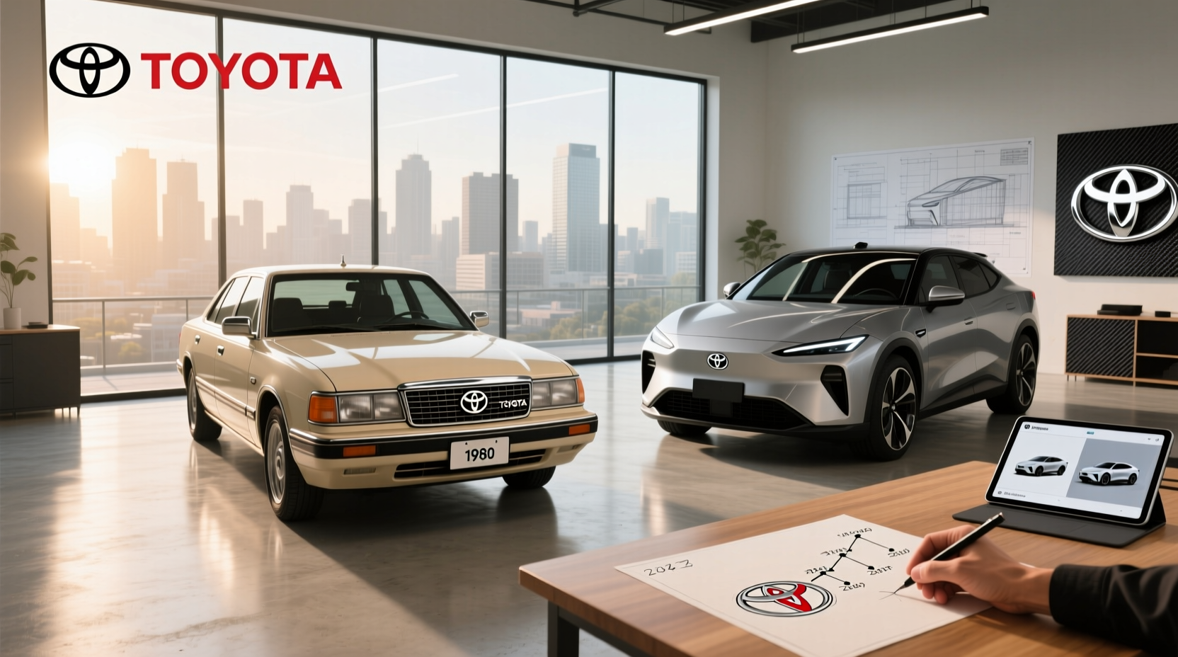 how to choose toyota logo emblem,Why did Toyota change its badge?