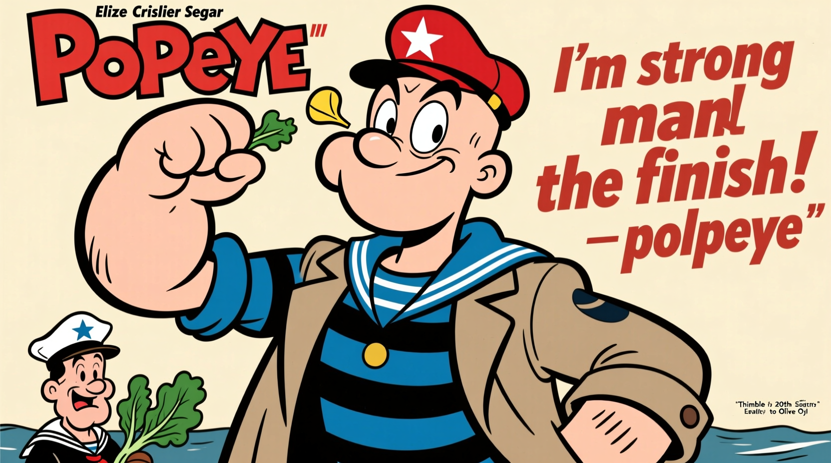 Why Is Popeye Called Popeye The Origin Of The Sailor Man