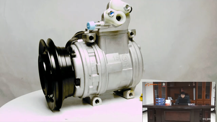 Car Conditioning System Air Conditioner Compressor For Mitsubishi V32 ...