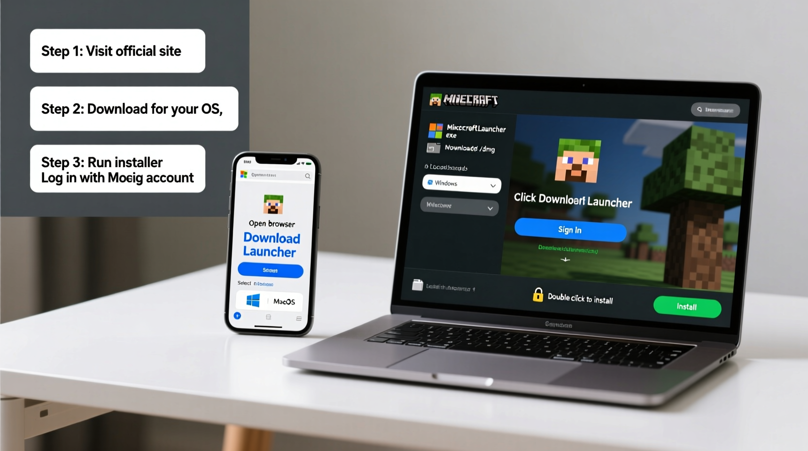Step By Step Guide To Safely Download And Set Up The Minecraft Launcher