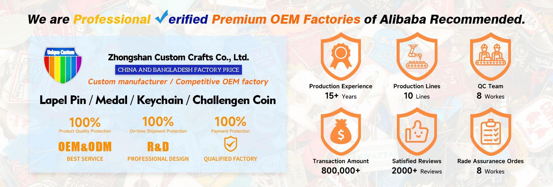 Zhongshan Custom Crafts Co., Ltd.